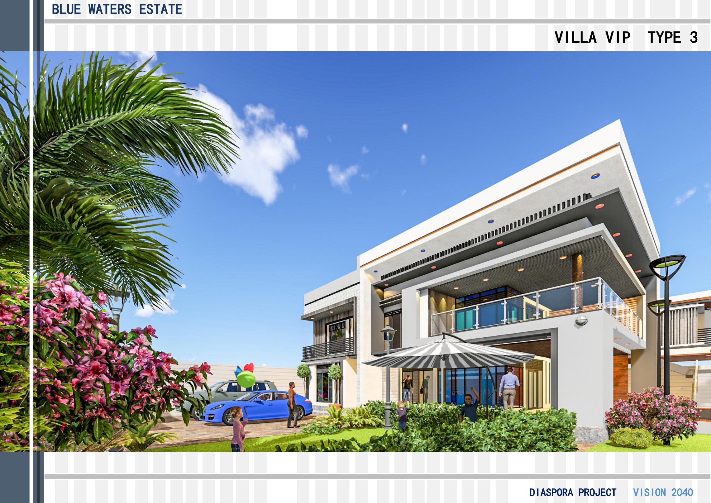 Blue Waters Estates | Plans des maisons